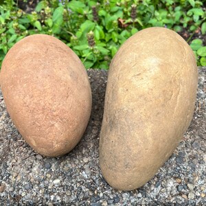 Bags of 2, Natural Smooth River Rocks for Painting, Aquariums ...