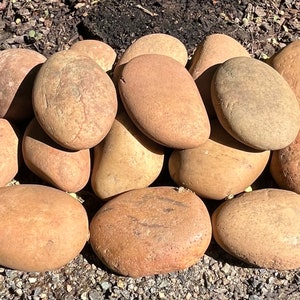 Bags of 16, Natural Smooth River Rocks for Painting, Aquariums ...