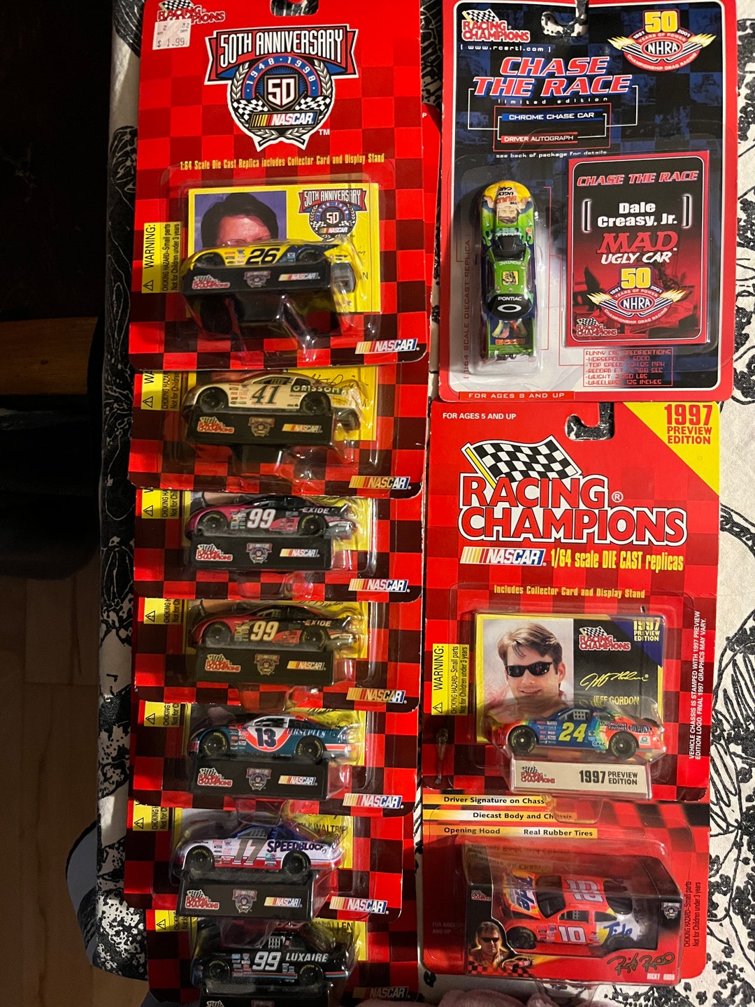 Vintage NASCAR Racing Champions Die Cast Cars 1990s/2000s - Etsy