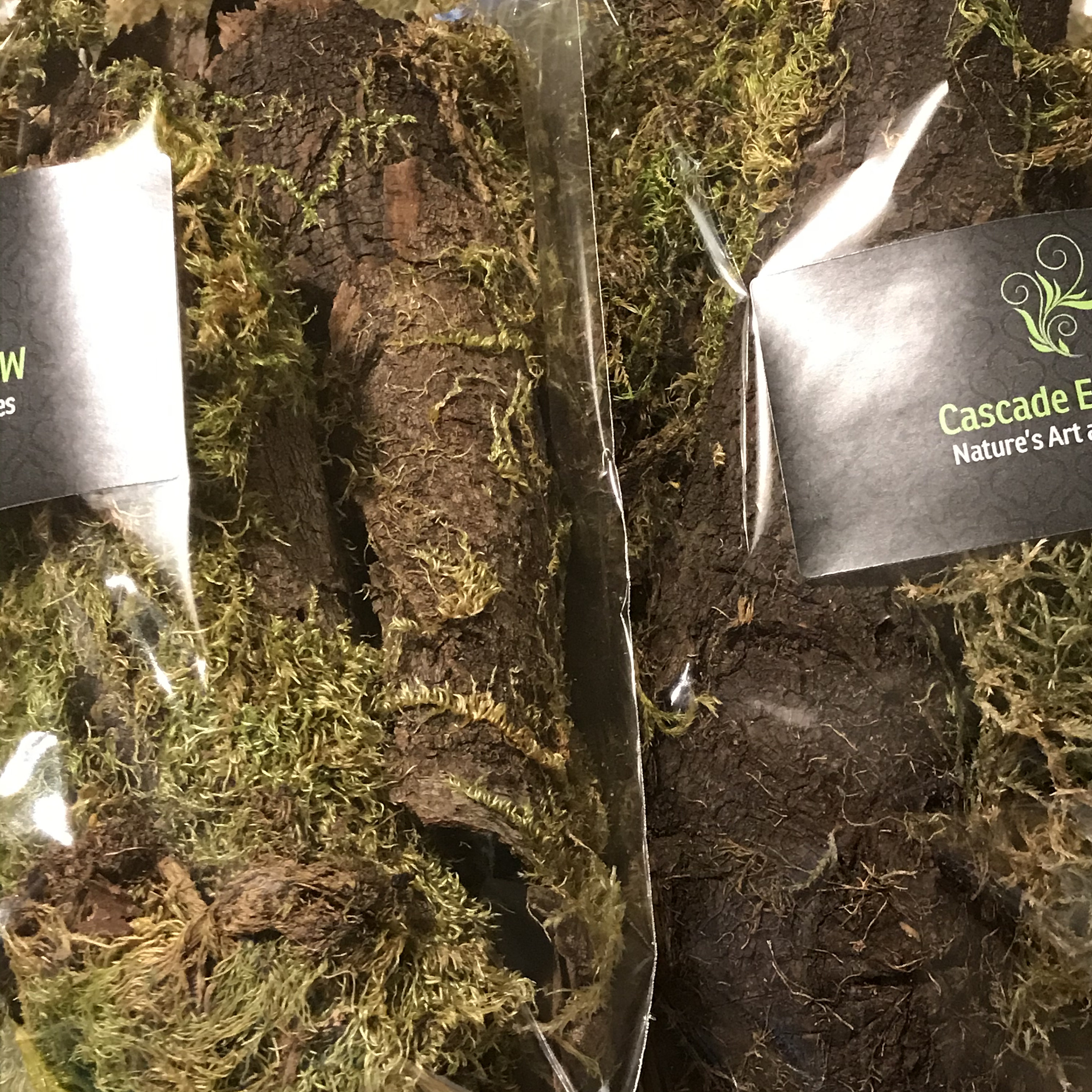 Hurry! Premium Quality Dried Natural Tree Moss - 9x12” Bags, Offering ...