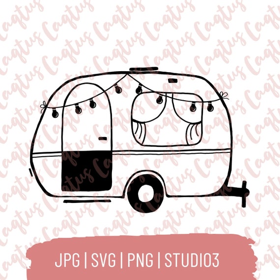 Digital Download Plotterdatei Wohnwagen Caravan - Etsy.de