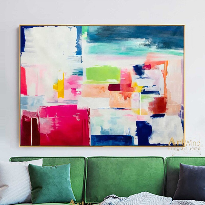 Bright Painting - Etsy