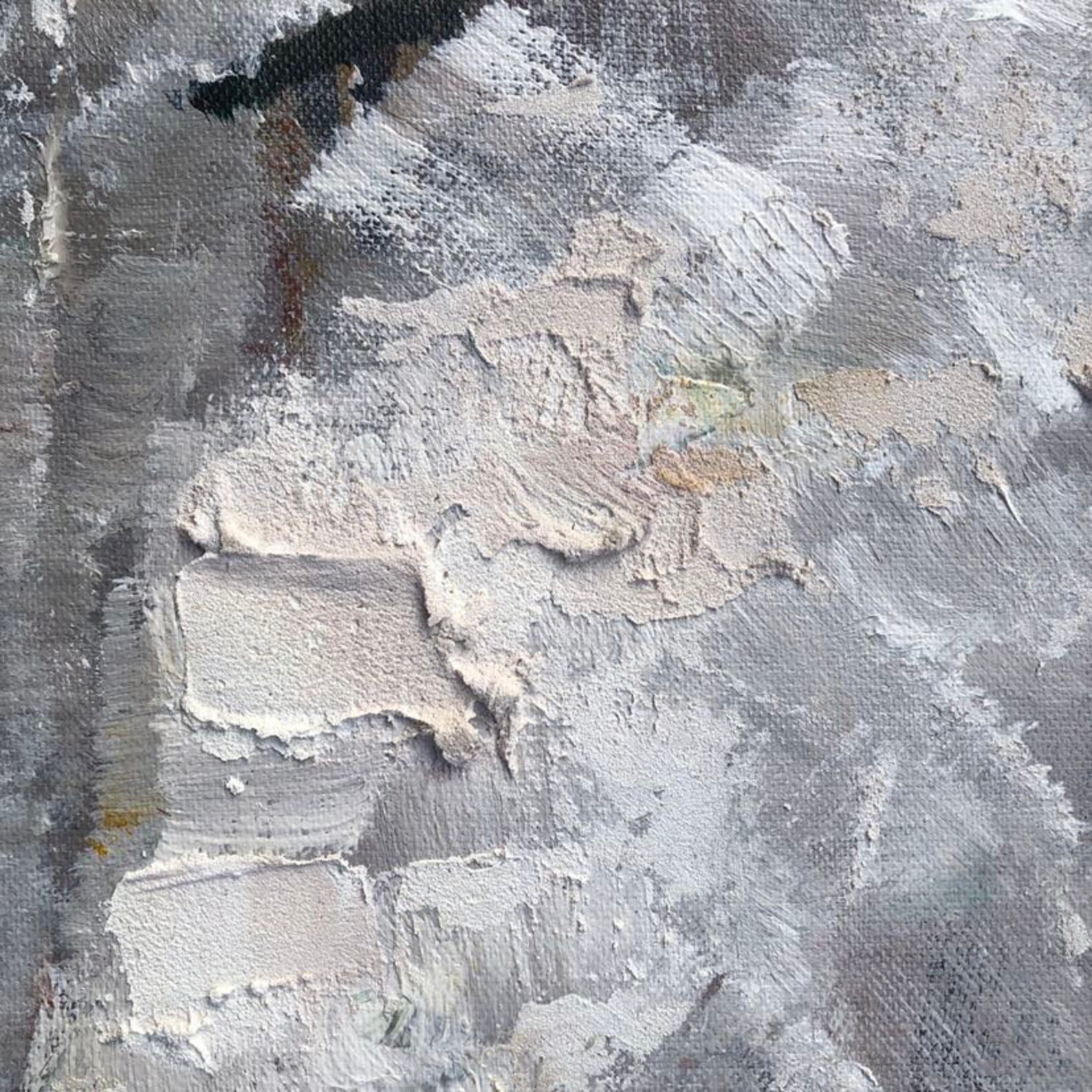 Blue Gray Elephant Painting Grey Original Animal Painting | Etsy