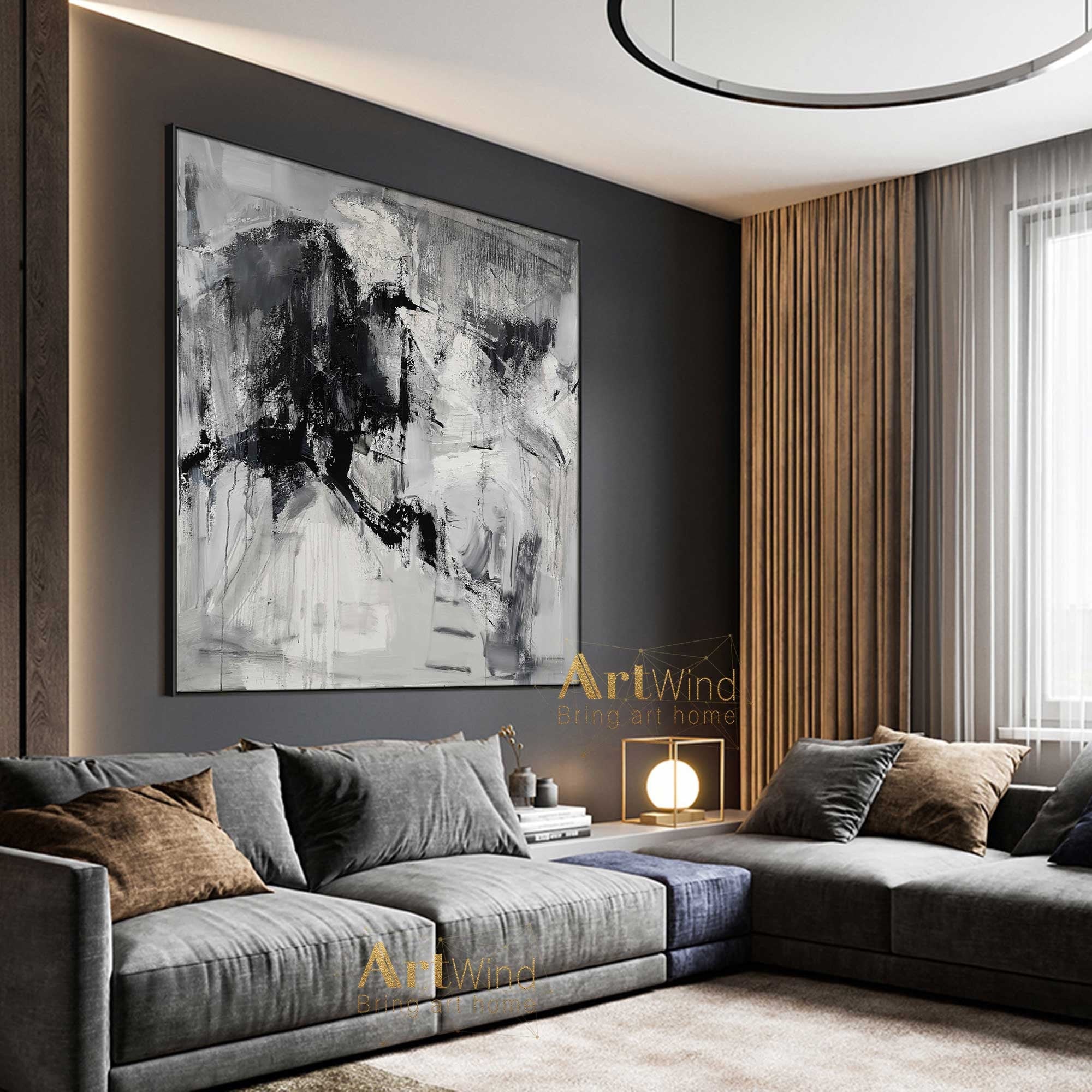 Extra Large Abstract Art Modern Wall Art Original Painting - Etsy