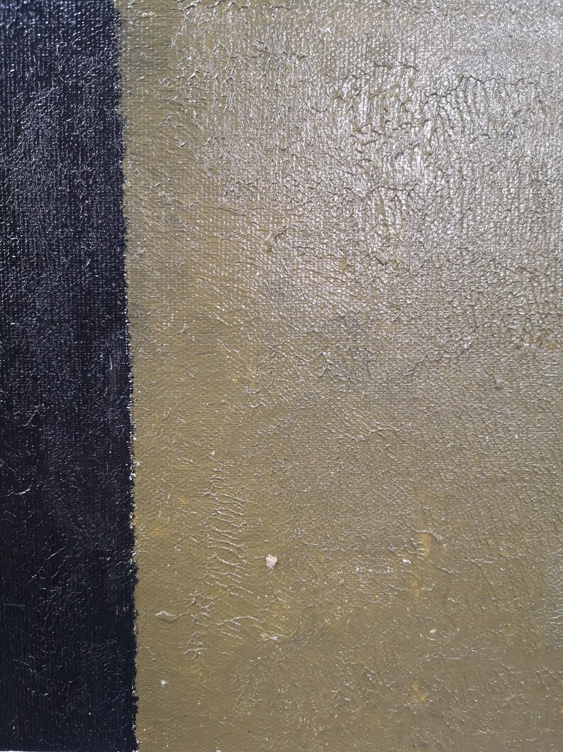 Dark green abstract painting minimalist painting modern wall | Etsy