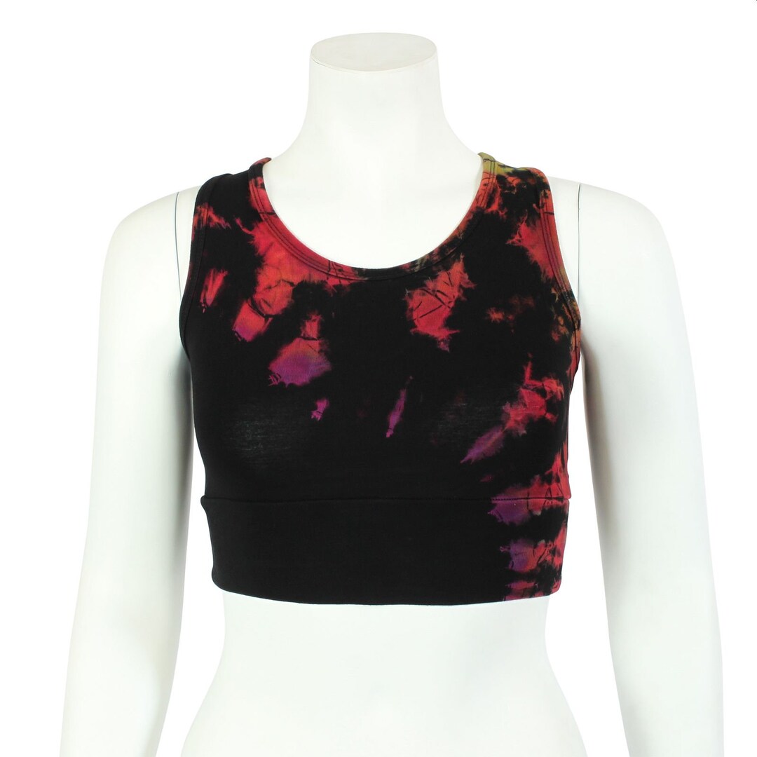 Crop Top Racerback Batik Tread Various Colors - Etsy