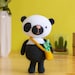 Paci the Amigurumi Panda | Crochet PDF Pattern, Written Instructions ...