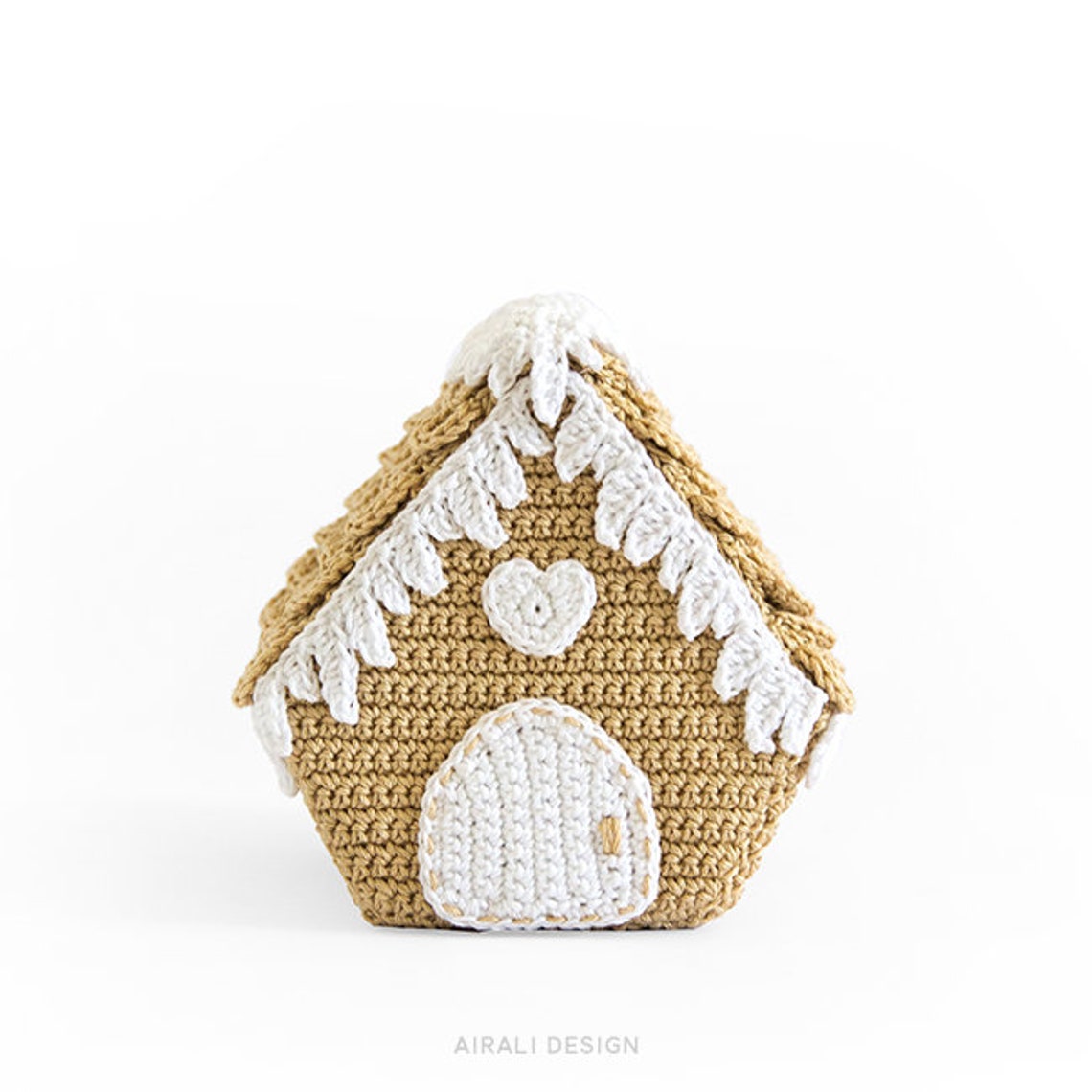 Nordic Gingerbread House | Crochet PDF Pattern | Crochet Christmas ...
