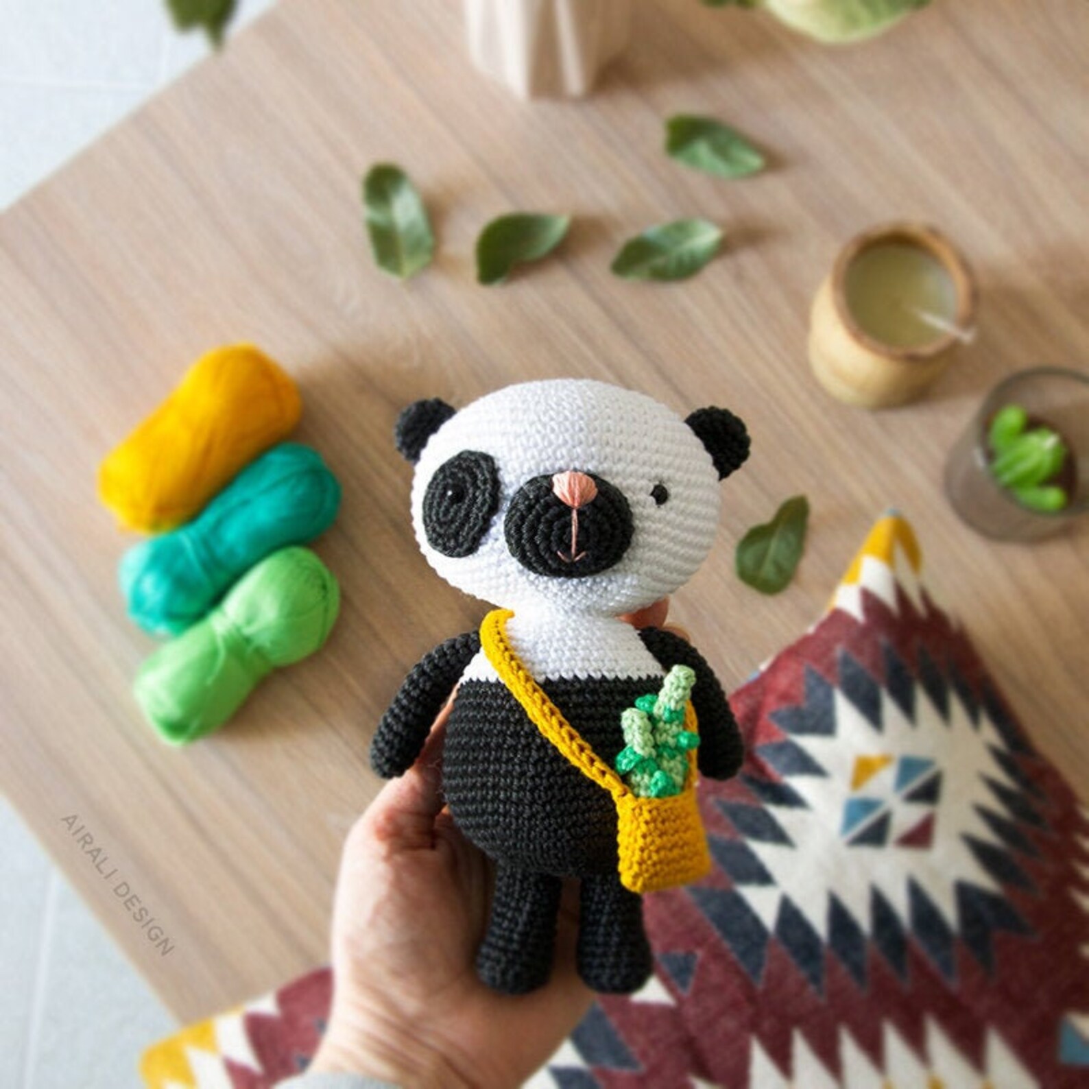 Paci the Amigurumi Panda Crochet PDF Pattern Written - Etsy