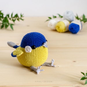 Ted the Red Robin | Amigurumi Crochet PDF Pattern | Bonus Pattern: Phil ...