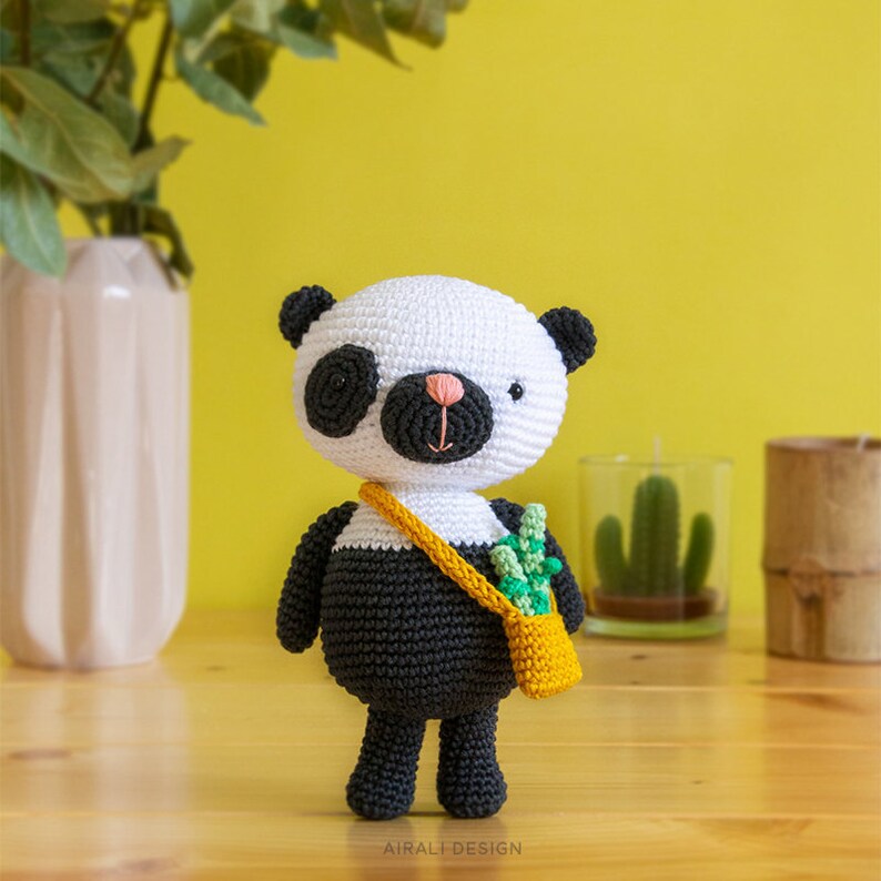 Paci the Amigurumi Panda Crochet PDF Pattern Written - Etsy