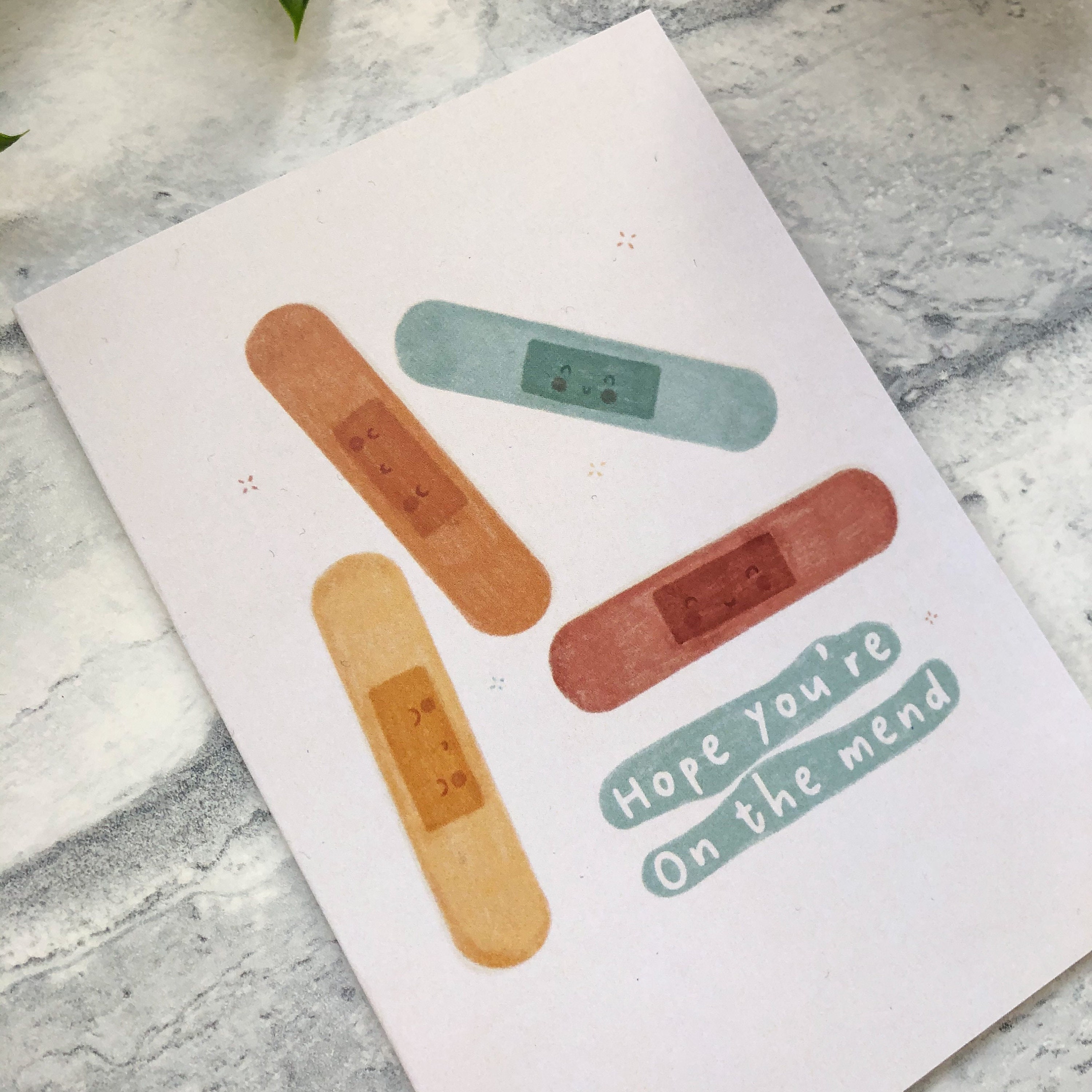 Hope Youre on the Mend Card Get Well Card Cute | Etsy