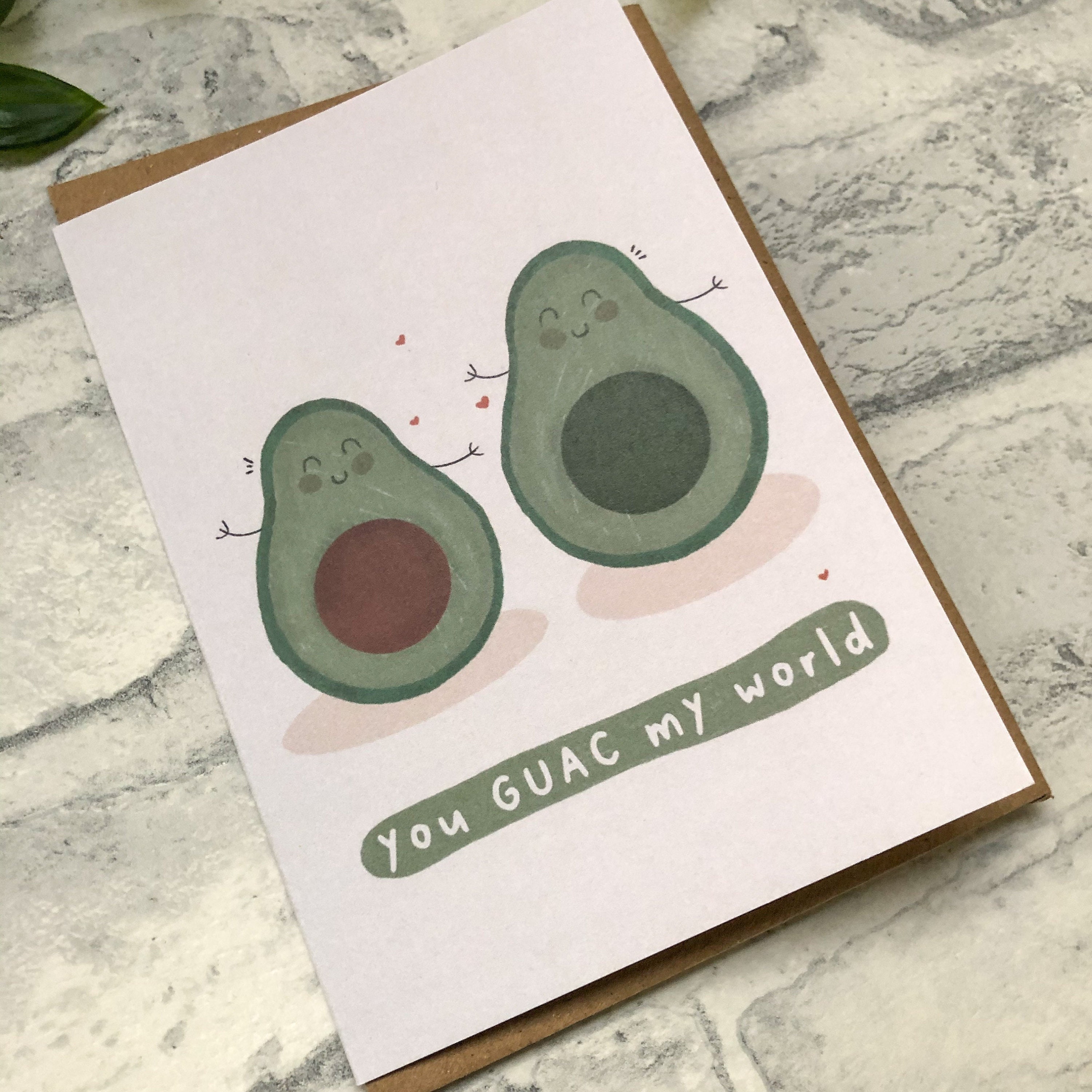 You Guac My World Valentines Galentines Anniversary - Etsy UK