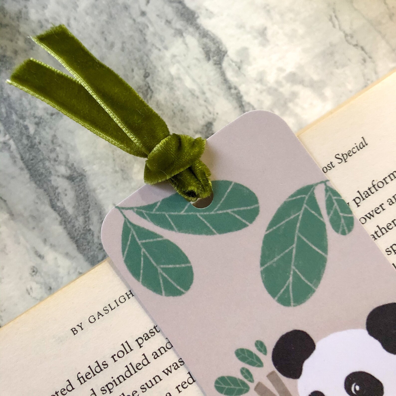 Panda Bookmark Cute Baby Panda Bookmark Illustration | Etsy