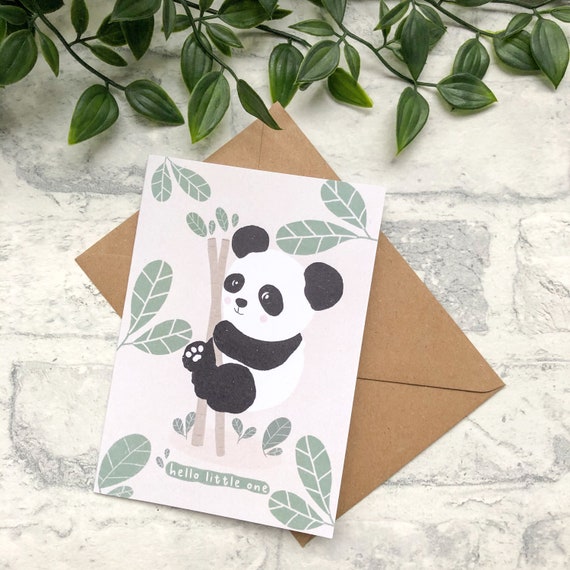 Hello Little One Baby Shower Card new Baby Card Cute Baby | Etsy