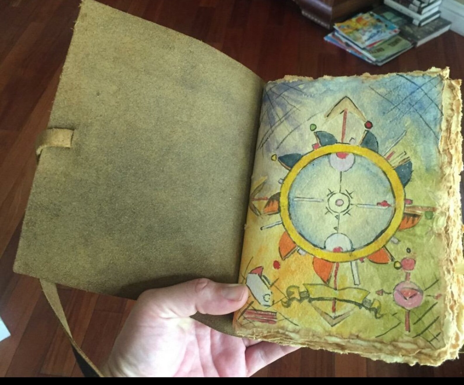 Vintage Leather Journal Antique Leather Bound Journals | Etsy