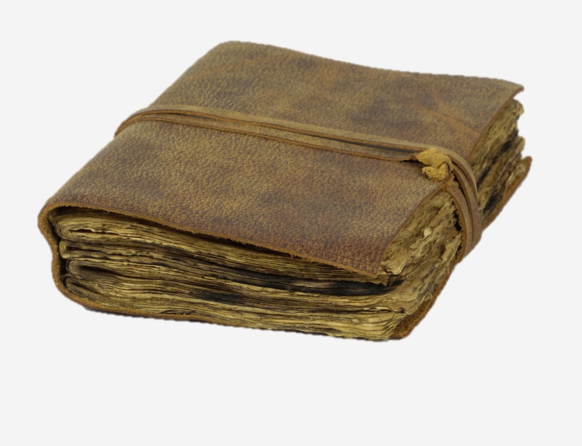 Vintage Leather Journal Antique Leather Bound Journals | Etsy