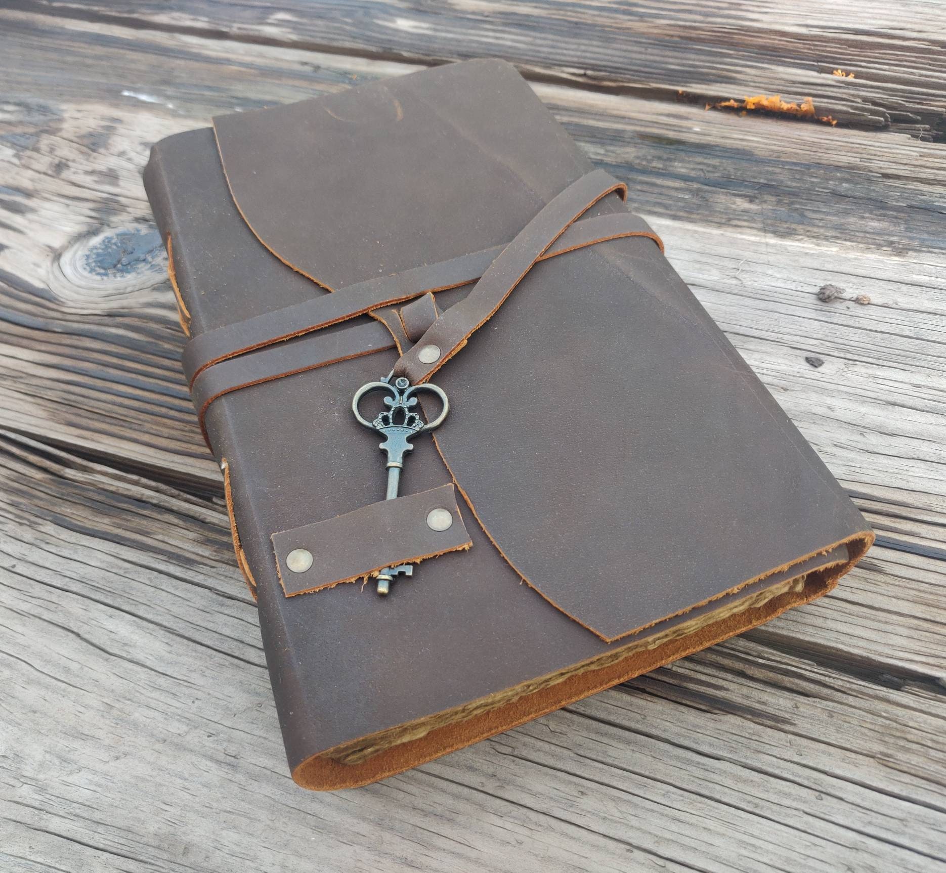 Vintage Leather Journal Travel Journal Leather Journal - Etsy