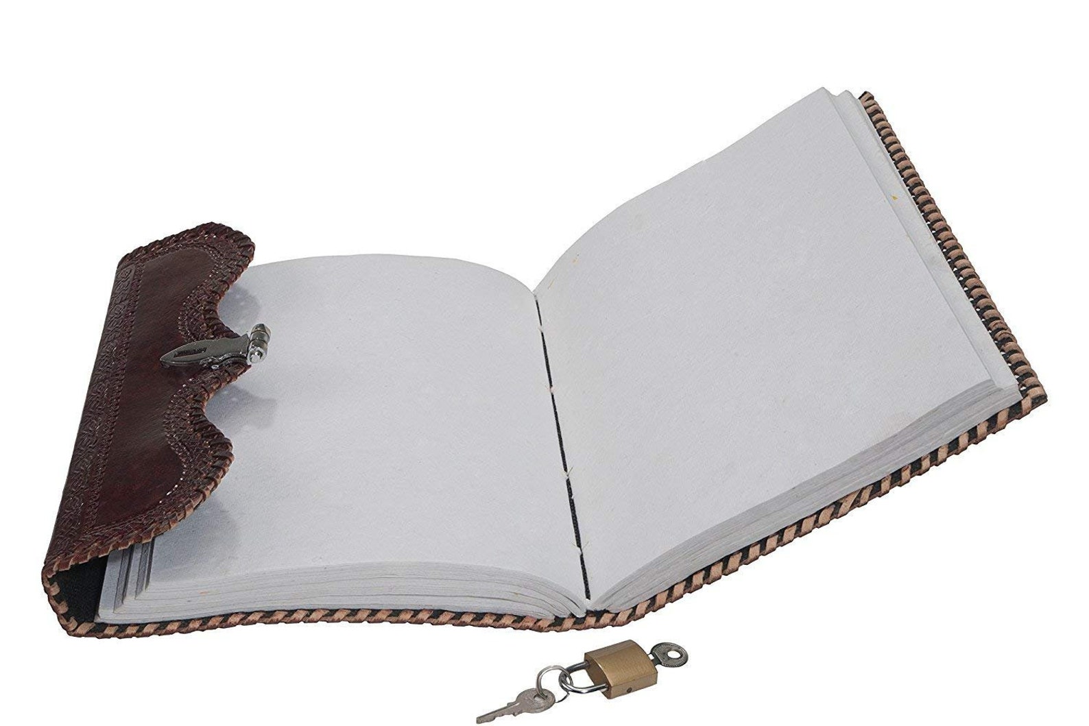 Handmade Leather Journal Diary With Lock for Men and Women | Etsy