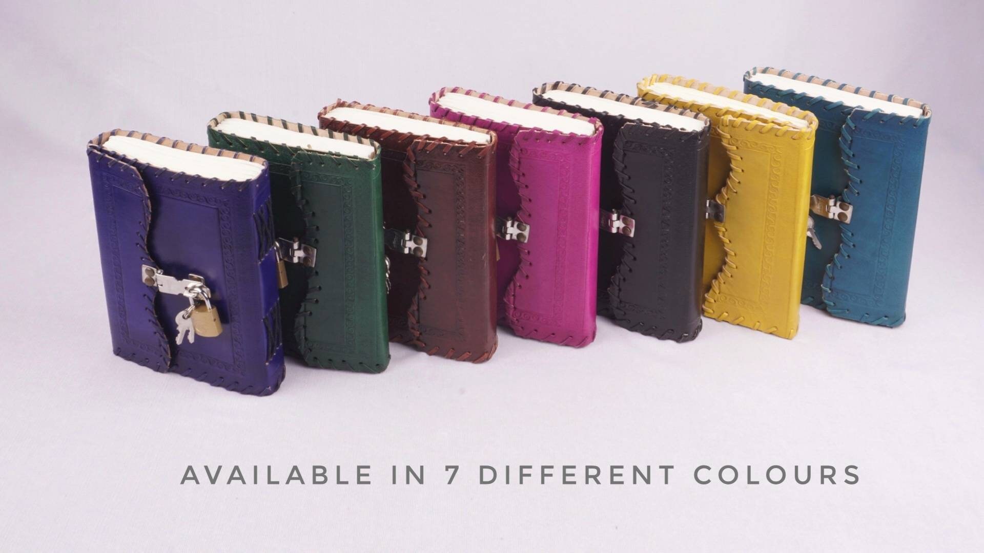 Handmade Leather Journal Diary With Lock for Men and Women | Etsy