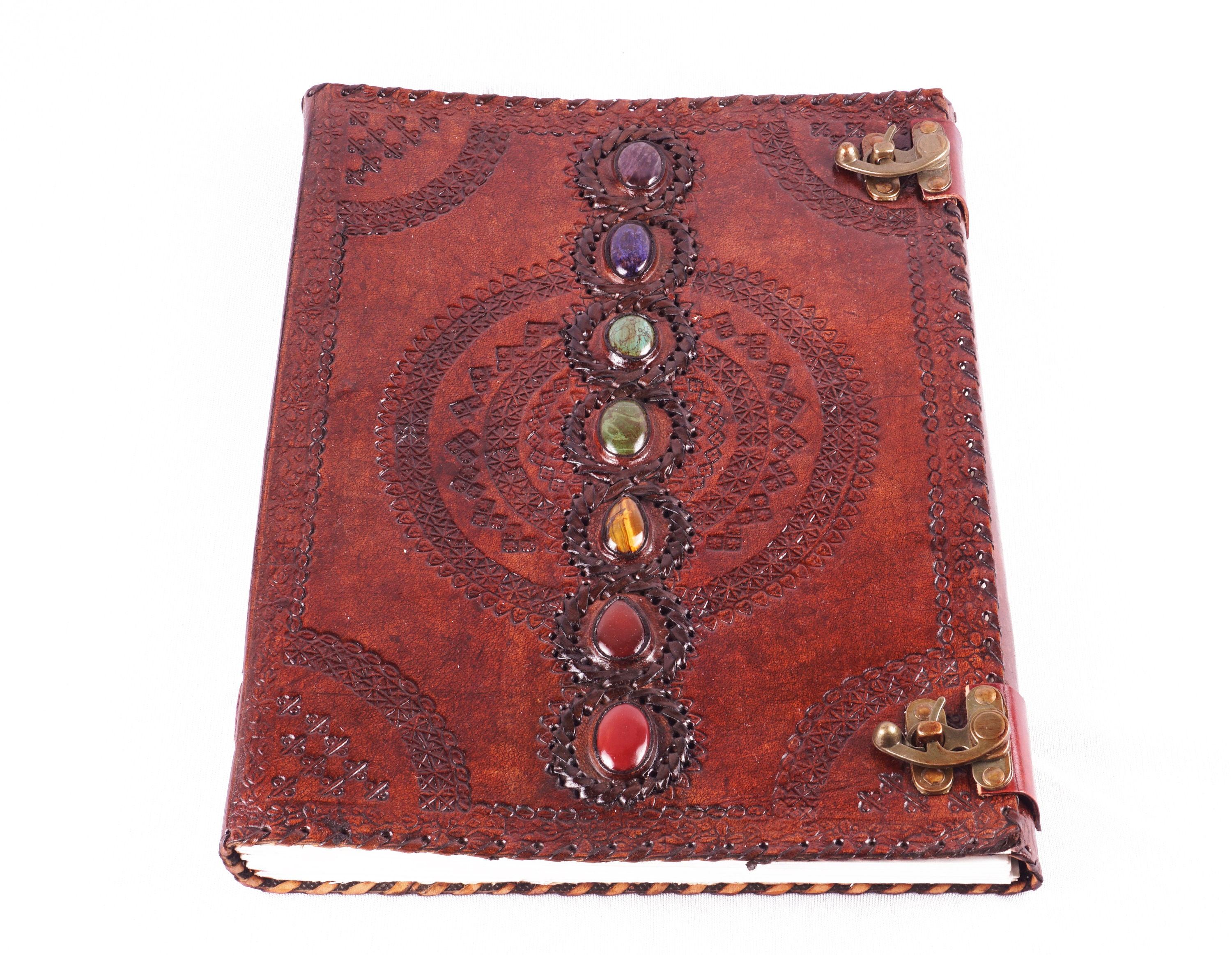 Large Leather Journal Medieval Time Big Size Journal - Etsy