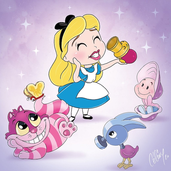 Chibi Alice In Wonderland
