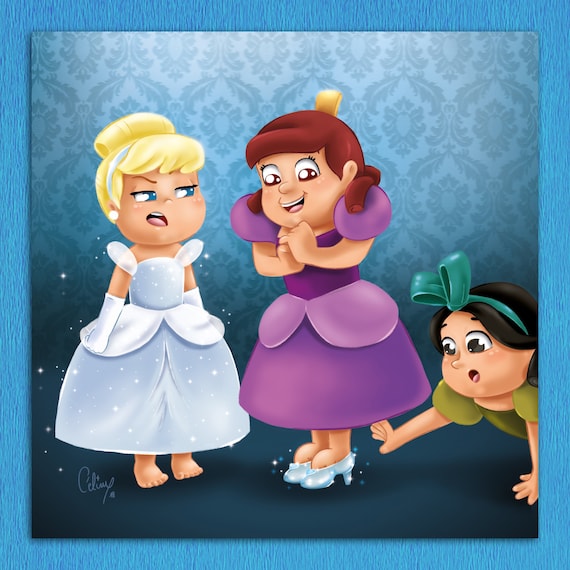 Hermanastras Cenicienta Hermanastras Reales Libro Reversible De