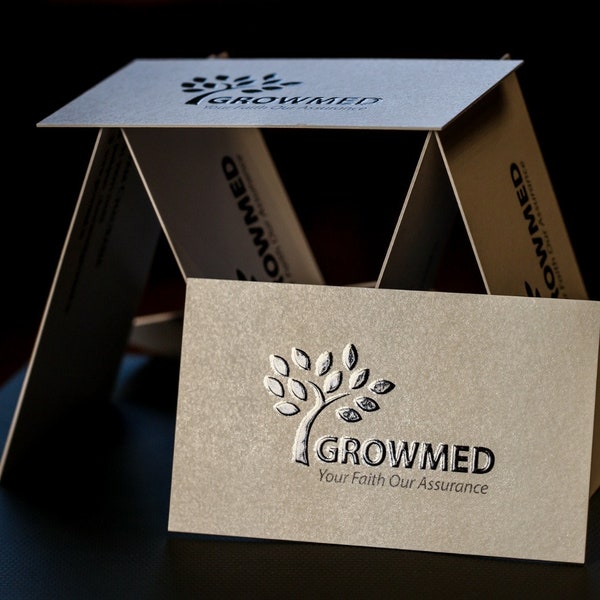 Embossed Cards - Etsy