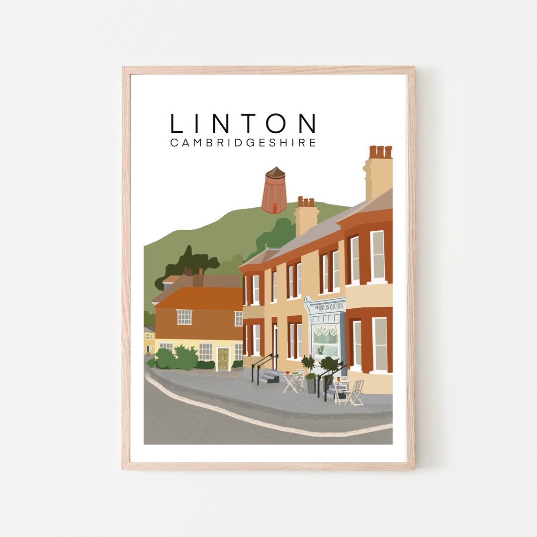 Linton Cambridgeshire Art Print the Linton Kitchen - Etsy Canada