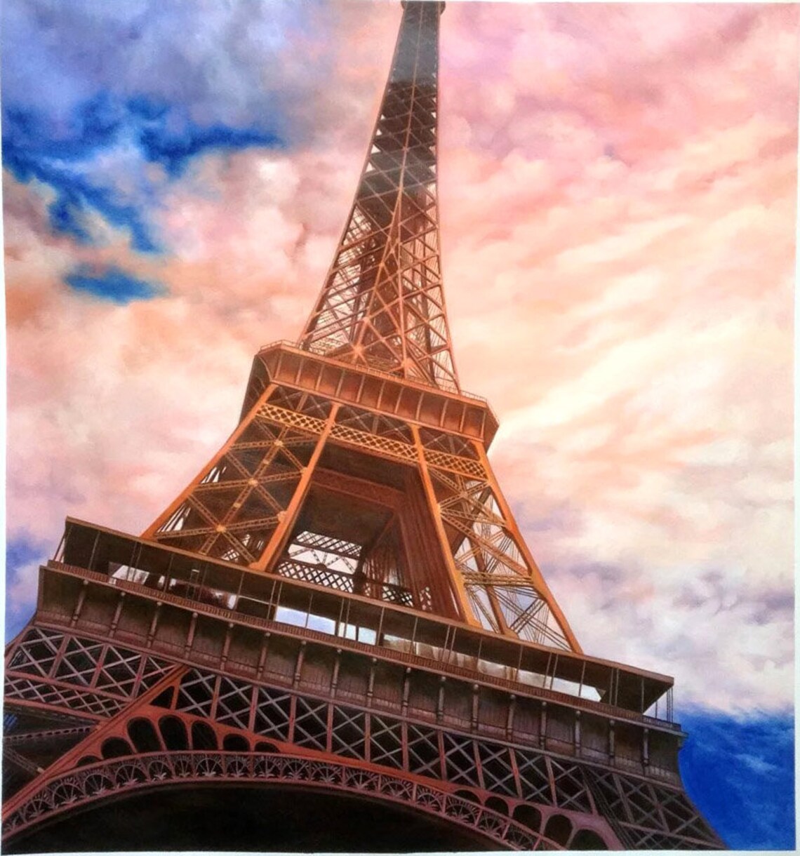 Landscape Portrait Custom Landscape Painting Hand Painted - Etsy