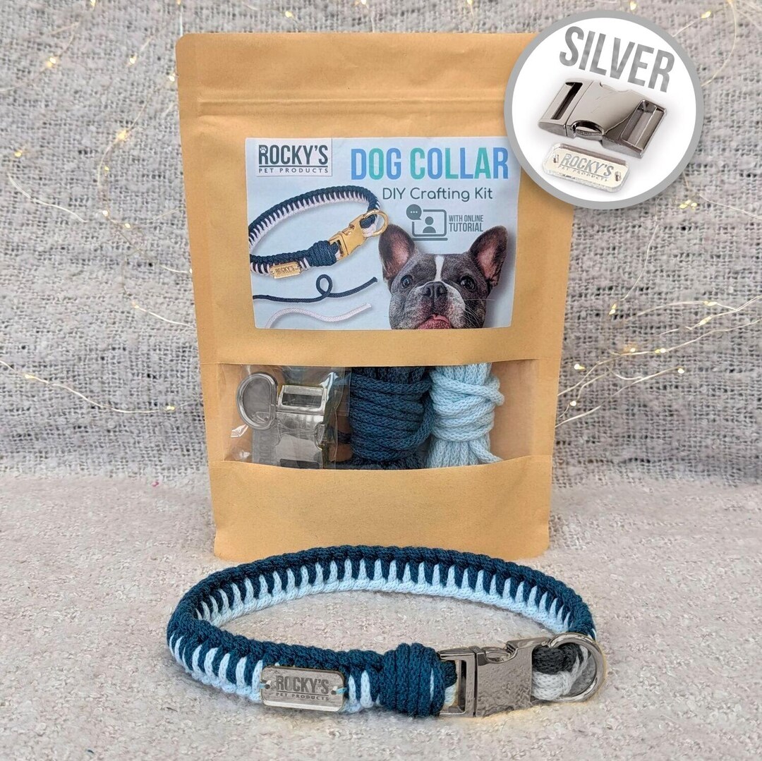 Make Your Own Custom Dog Collar DIY Kit, Presents for Dog Lovers & Dog ...