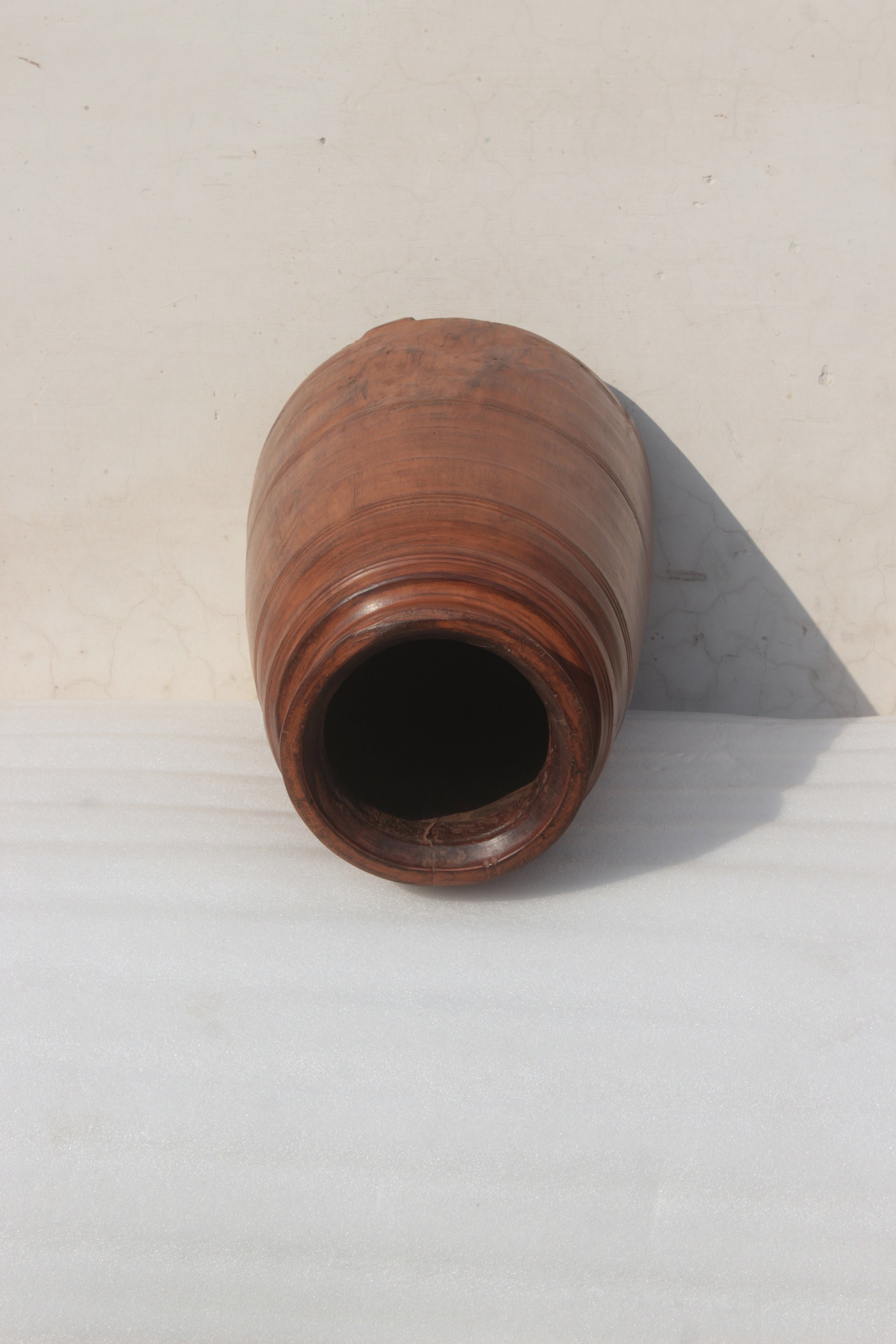 Wooden Pots, Wooden Pots and Vases, Wooden Himachal Water Pot Wooden ...