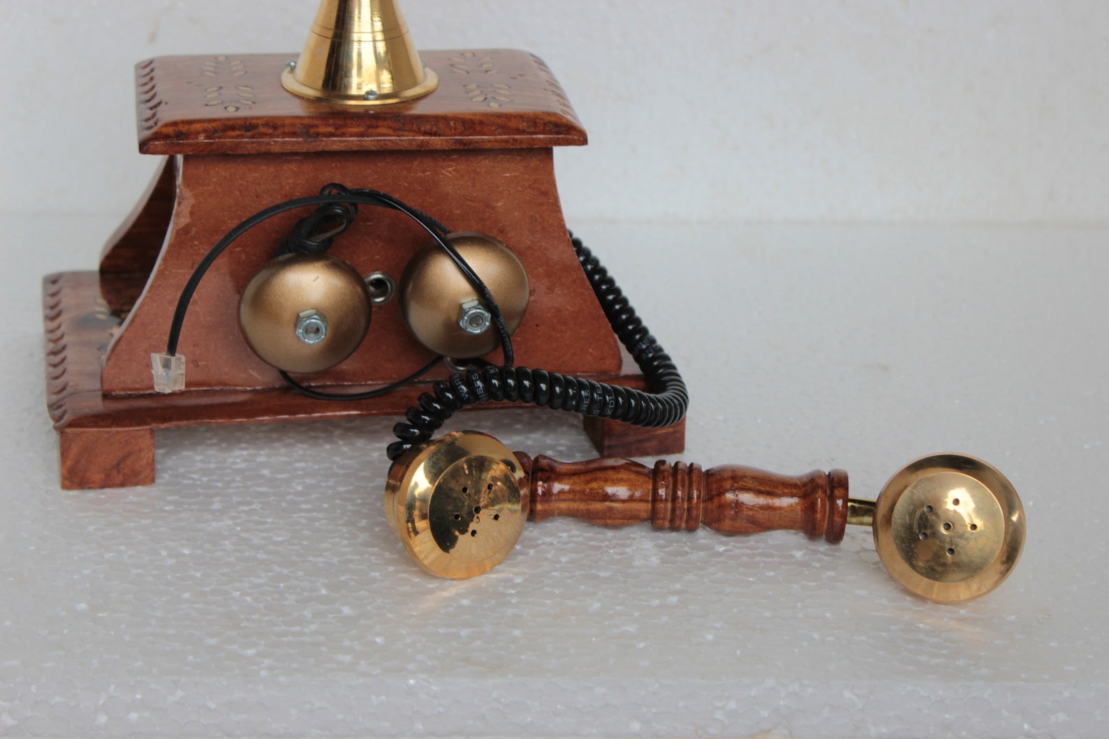 Wooden Telephone New Handcrafted Old Style Home Decor/ Royal - Etsy