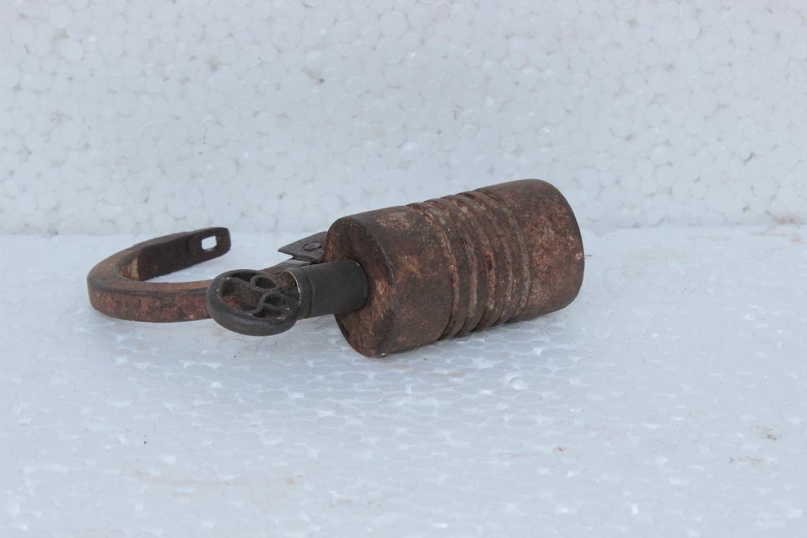 Iron Lock and Key 1900s Old Vintage Antique Rare Collectible Padlock - Etsy
