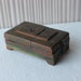 Barber Shaving Box With Mirror Made of Old Wood in Vintage Style, - Etsy