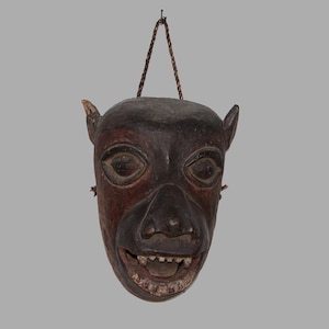 Wooden Monkey Mask 1900s Old Vintage Real Antique Rare Decorative - Etsy