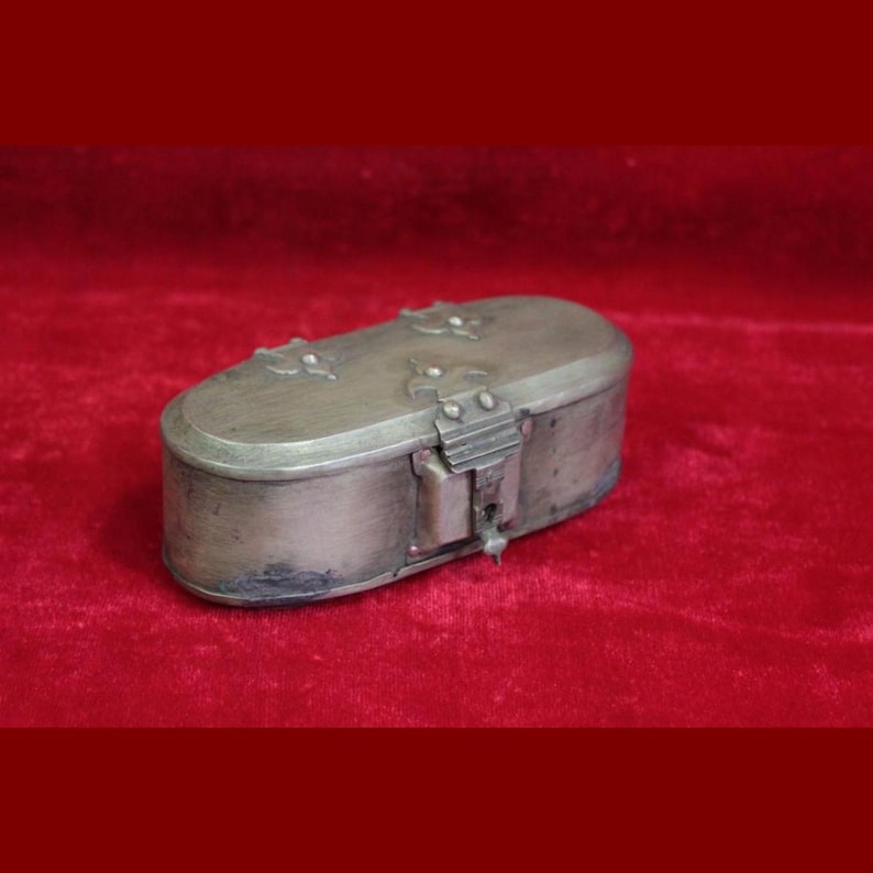 Brass Case Box Decorative Old Vintage Antique Collectible - Etsy