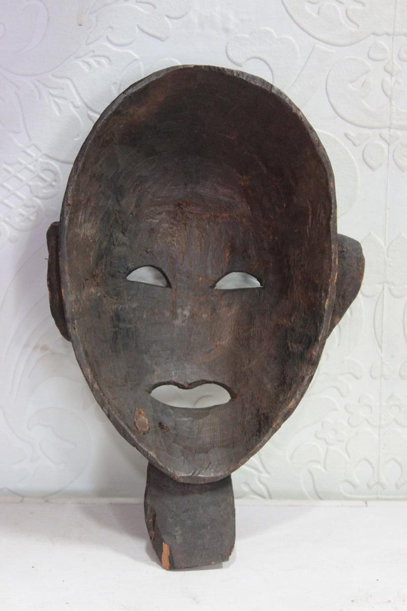 Wooden Wall Mask Vintage Old Style Antique Decorative Halloween Gifts ...