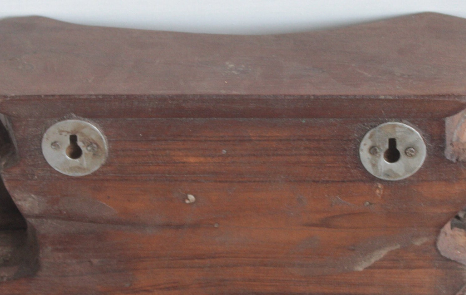 Vintage Wooden Carved Face Shelf Shelves/ Antique Wall Hanging Ledge ...