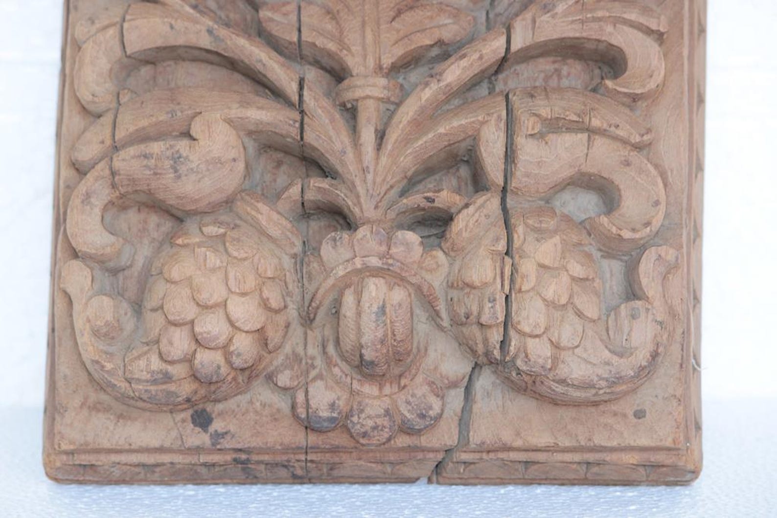 Wooden Panel Bird 1900s Carved Indian Vintage Antique Rare Home Decor ...