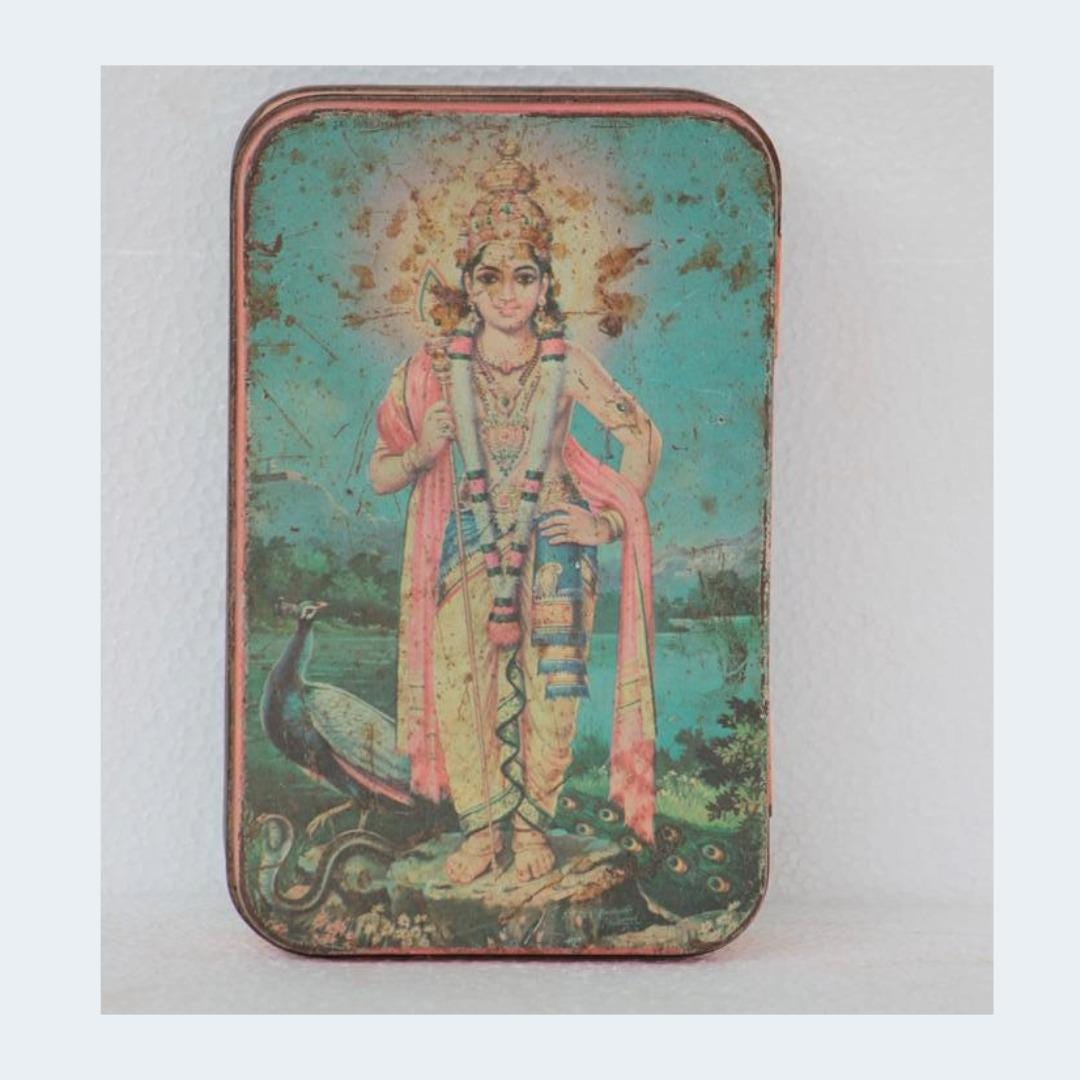 Vintage Tin Box – Old Nutrine Ram Print Advertising Collectible Storage ...