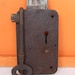 Iron Door Lock and Key Old Vintage Antique Very Rare Collectible - Etsy