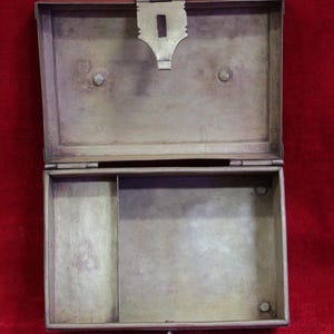 Brass Case Box Old Vintage Antique Decorative Collectible - Etsy
