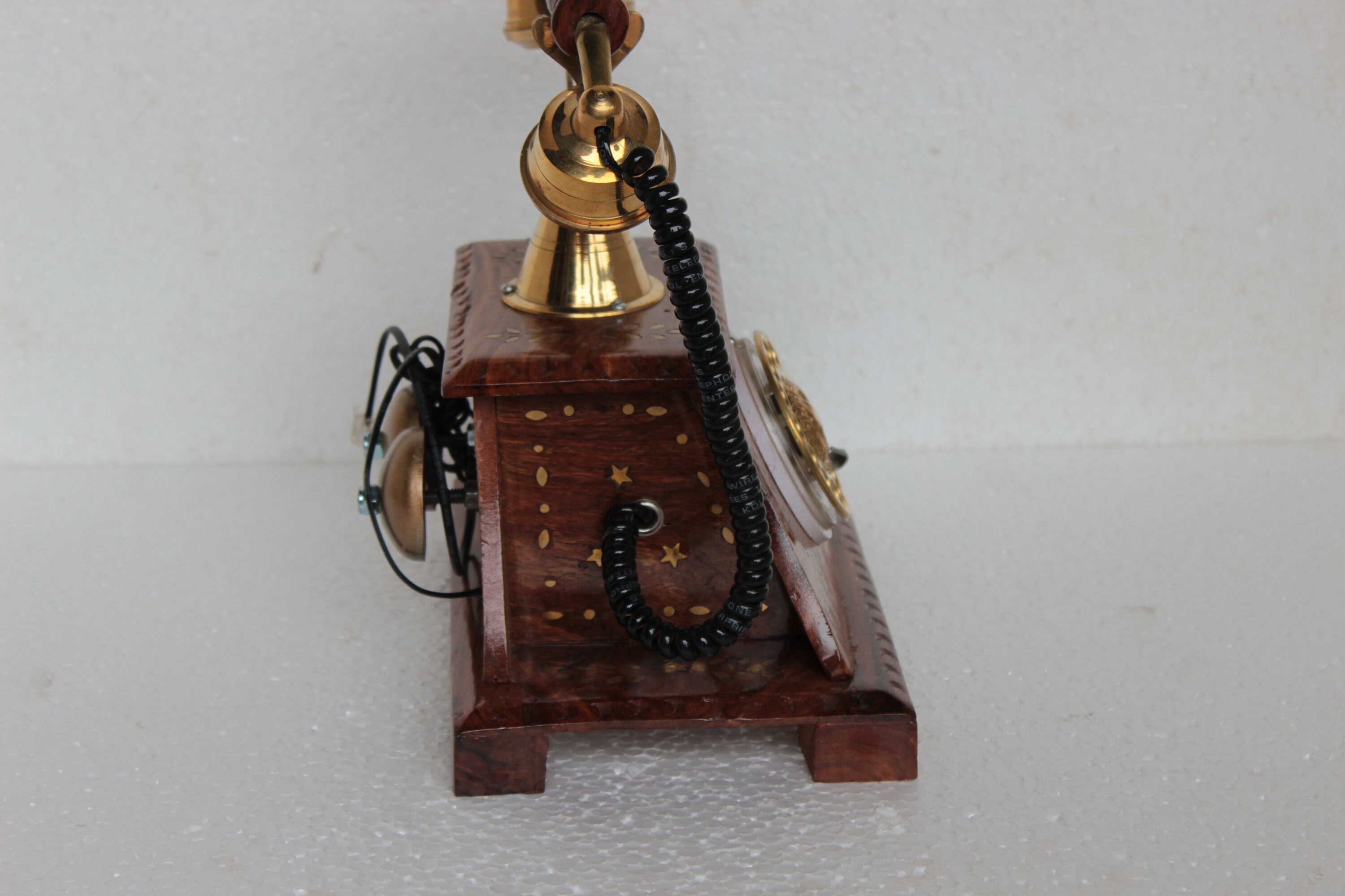 Wooden Telephone New Handcrafted Old Style Home Decor/ Royal - Etsy