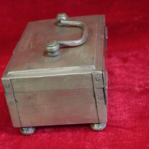 Brass Case Box Old Vintage Antique Decorative Collectible - Etsy