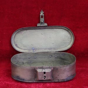 Brass Case Box Decorative Old Vintage Antique Collectible - Etsy