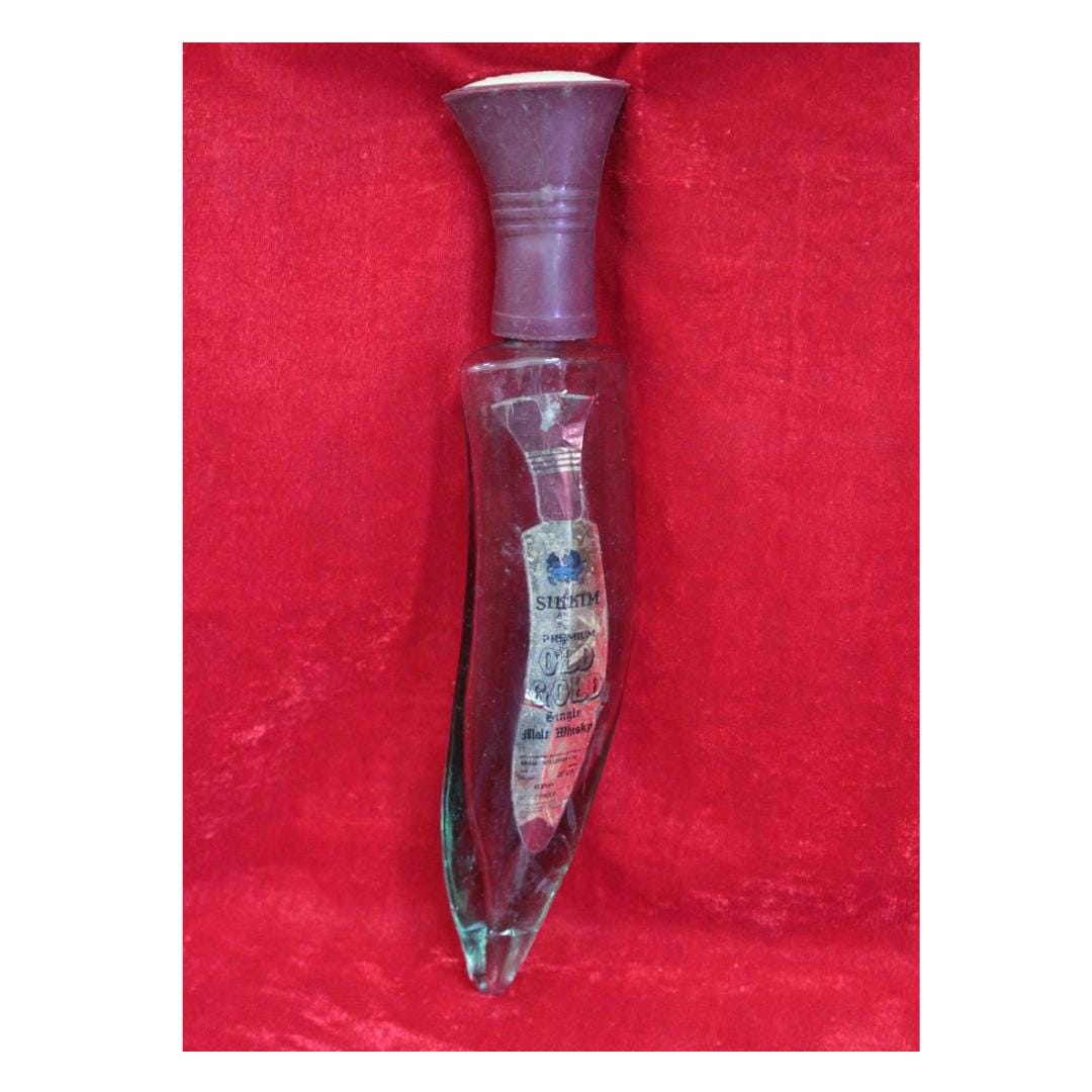 Antique Sikkim Whisky Bottle – Rare Vintage Indian Bar Collectible - Etsy