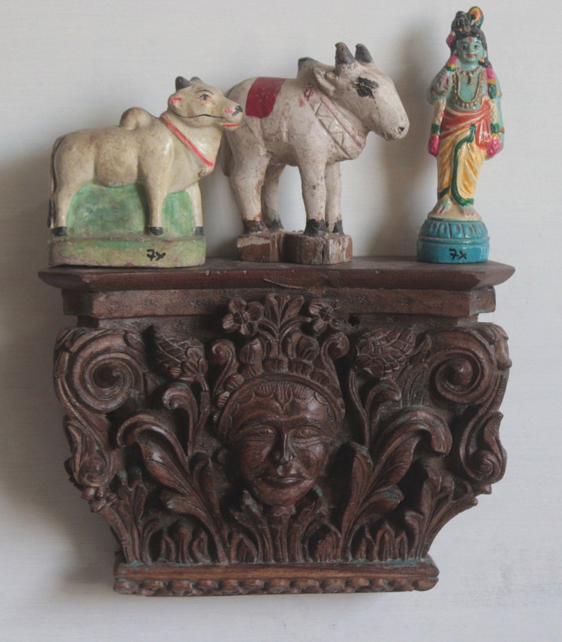 Vintage Wooden Carved Face Shelf Shelves/ Antique Wall Hanging - Etsy