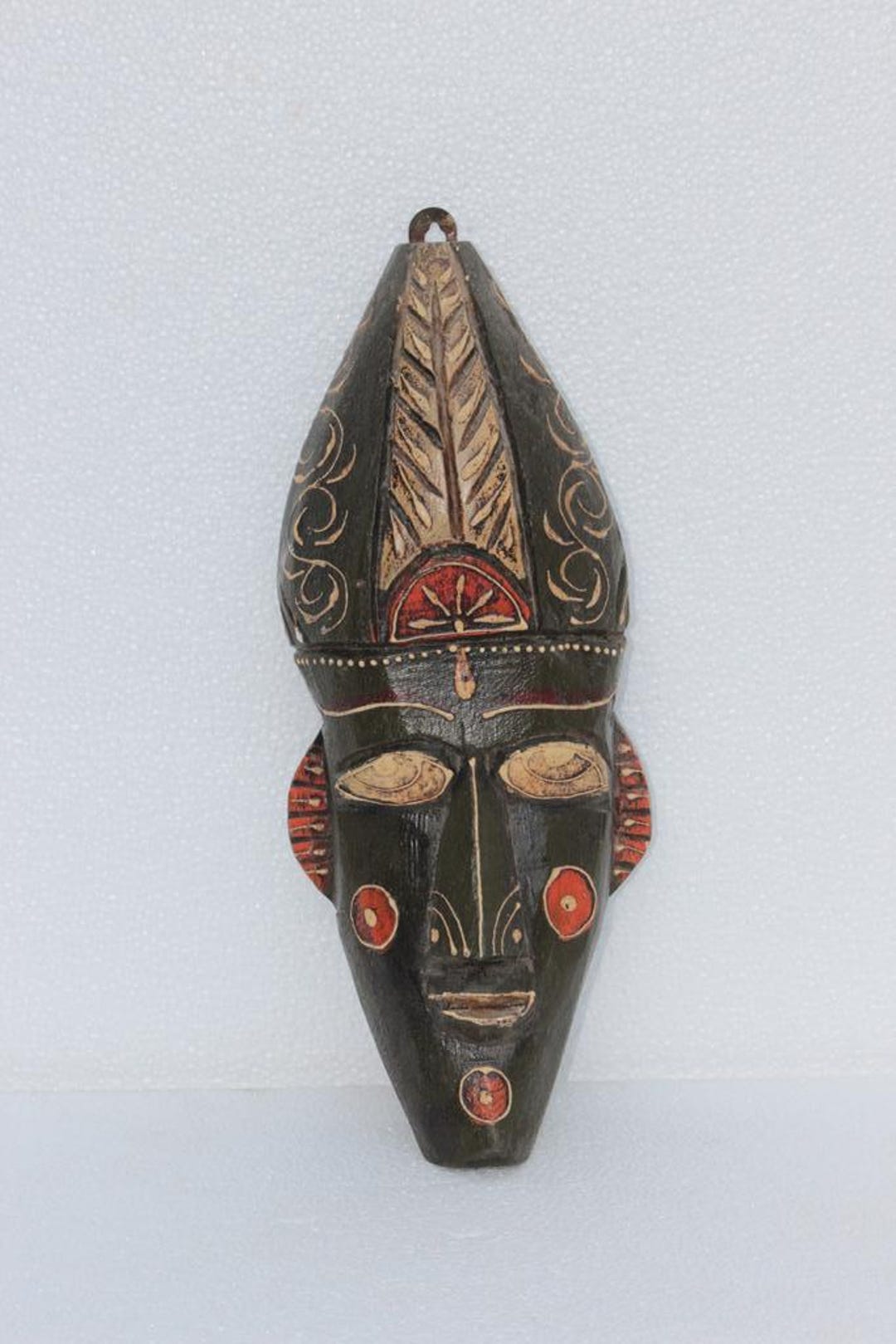 African Mask Vintage Old Style Antique Decorative Collectible - Etsy