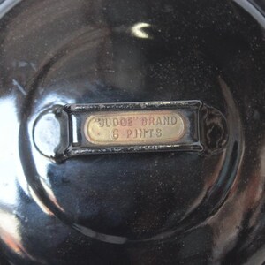 2 Pc Old Enamelware Judgeware Cooking Pot Vintage Kitchenware ...